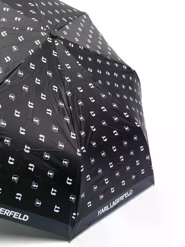 Karl Lagerfeld Logo-print Umbrella