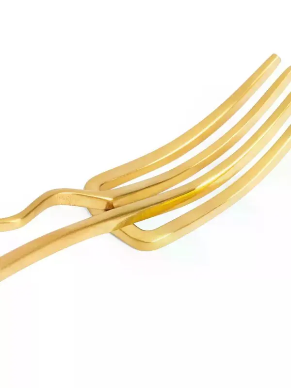 L'Objet Spirale Cocktail Forks - Gold