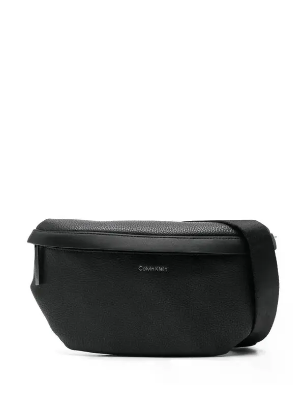 Calvin Klein Logo-print Belt Bag - Black