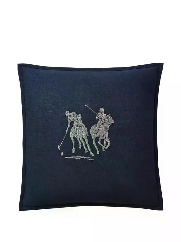 Ralph Lauren Linen Cushion - Blue