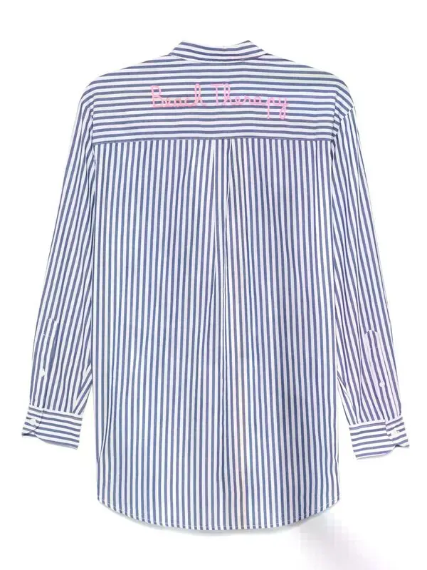 MC2 SAINT BARTH Striped Cotton Shirt