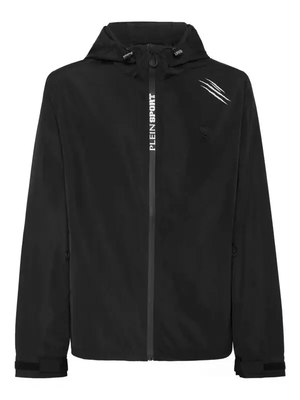 PLEIN SPORT Hooded Windbreaker