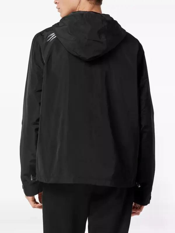PLEIN SPORT Hooded Windbreaker