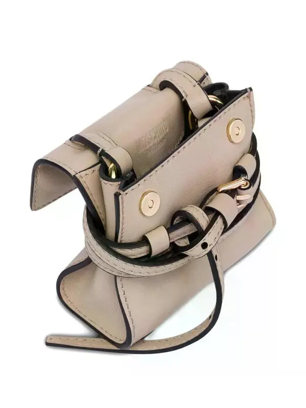 Moschino Keyring Bag - Neutrals