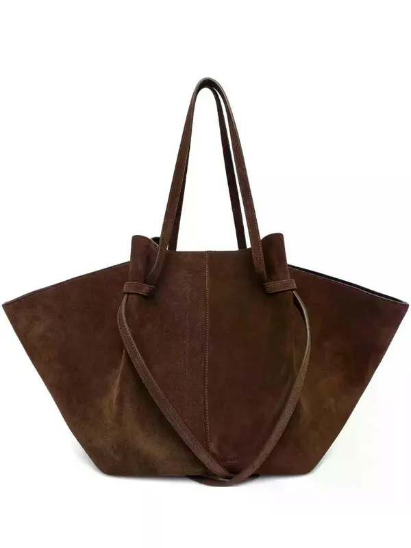 Yuzefi Suede Tote Bag - Brown
