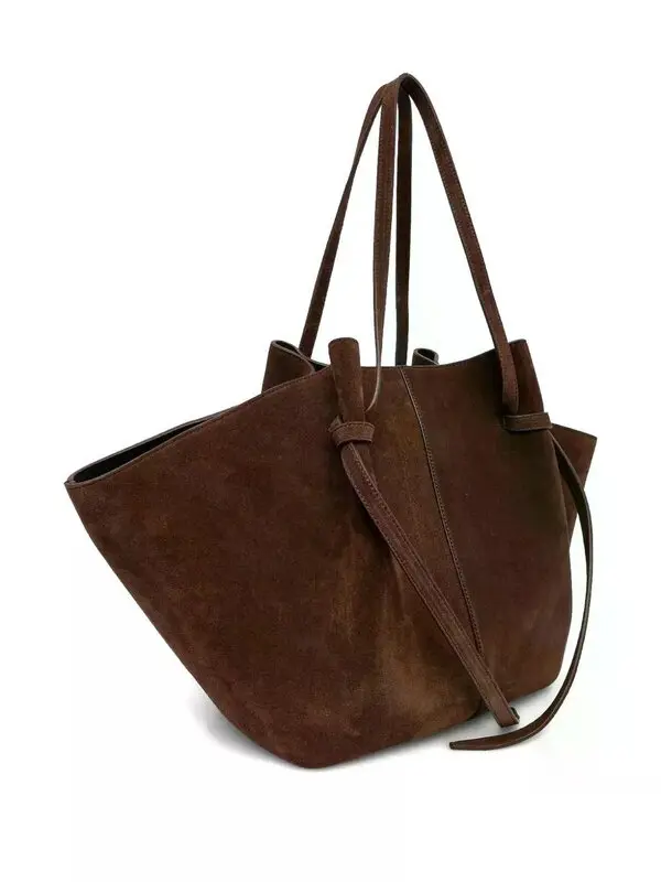 Yuzefi Suede Tote Bag - Brown