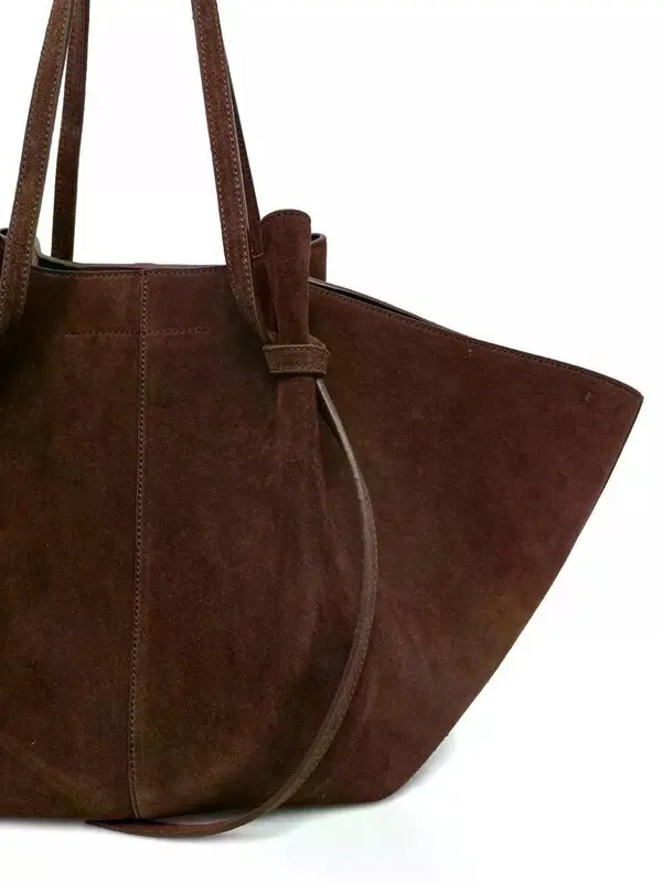 Yuzefi Suede Tote Bag - Brown