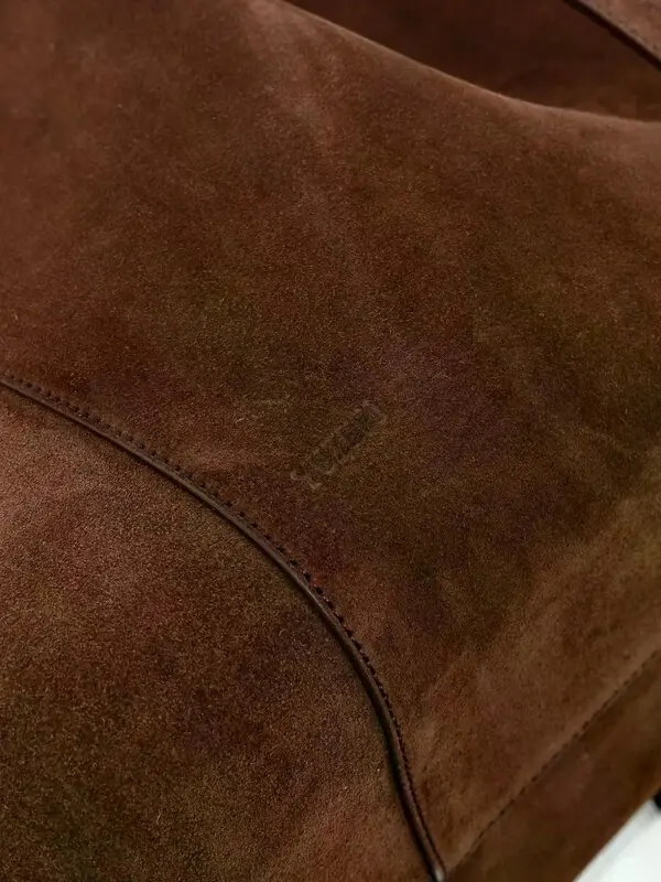 Yuzefi Suede Tote Bag - Brown