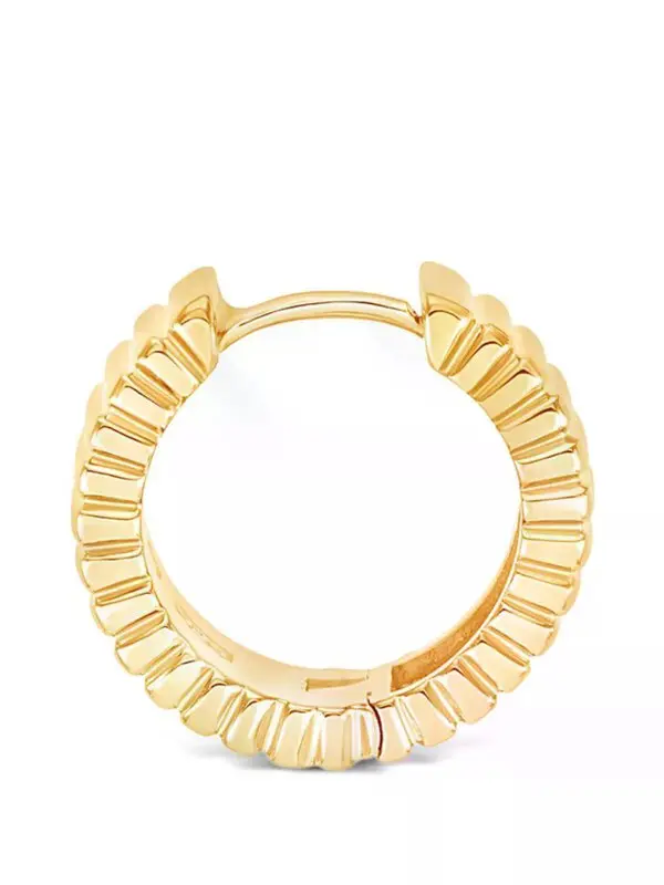 DOWER & HALL Humbug Hoop Earring - Gold