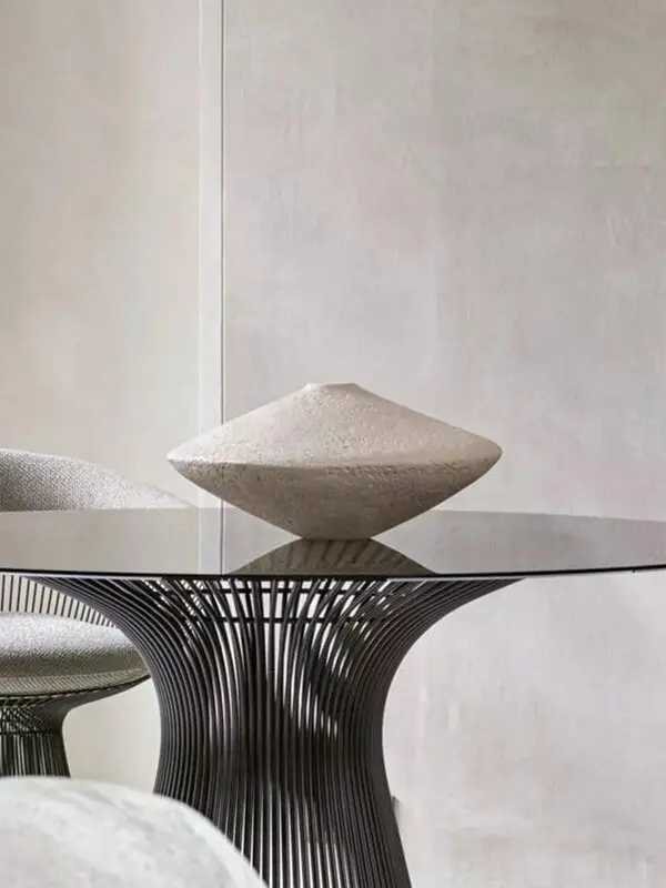 GARDECO Seixo Disco Textured Vase