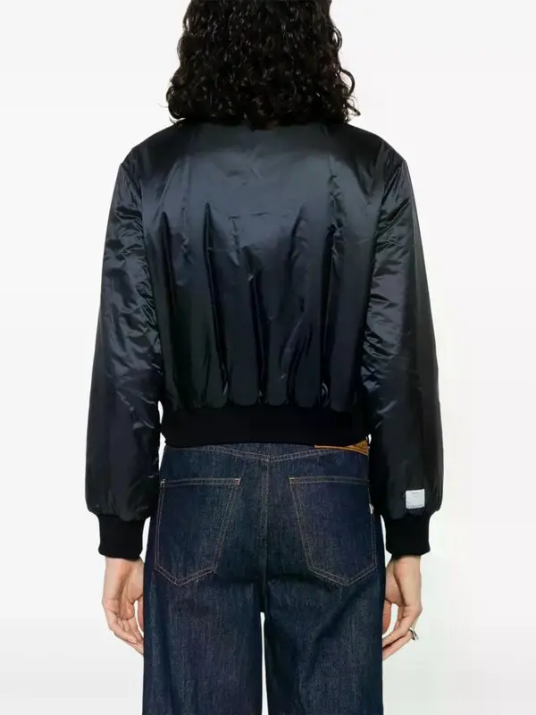 Max Mara Cropped Bomber Jacket