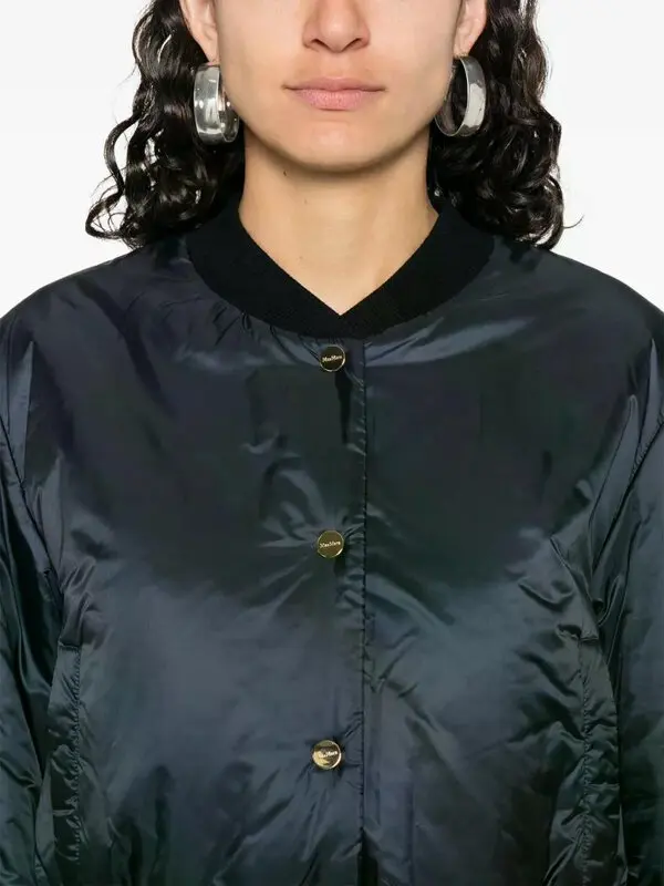 Max Mara Cropped Bomber Jacket