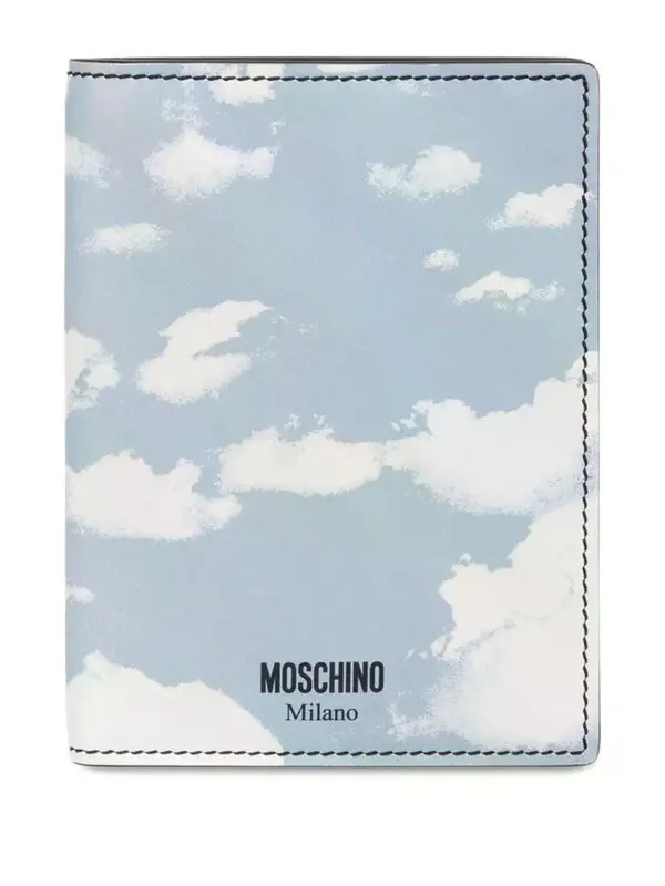 Moschino Leather Wallet - Blue