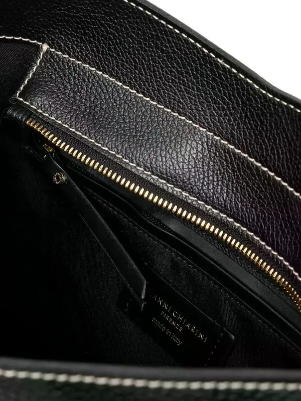 GIANNI CHIARINI Ottavia Textured-leather Shoulder Bag