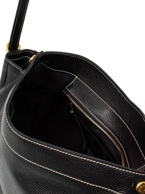 GIANNI CHIARINI Ottavia Textured-leather Shoulder Bag