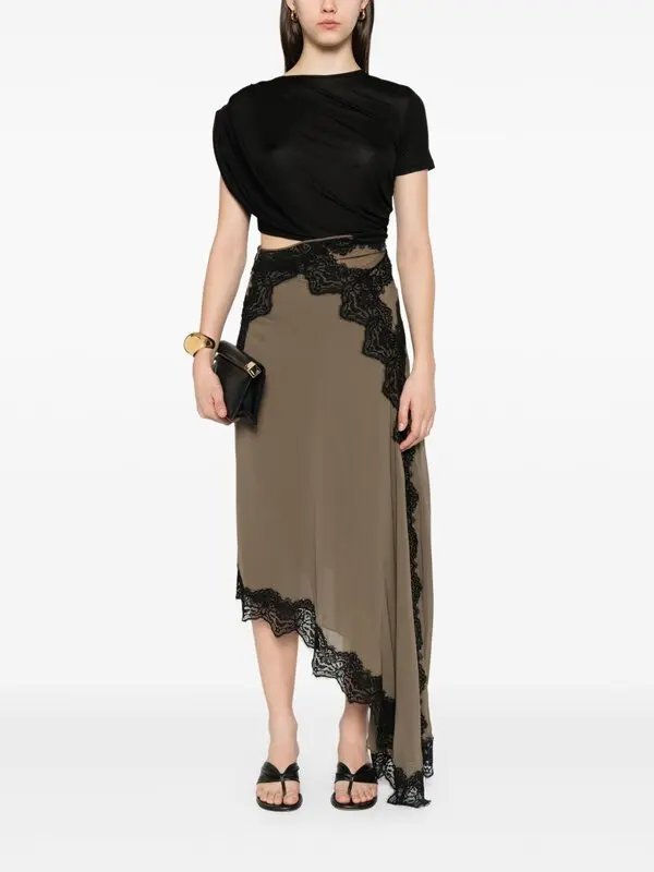 christopher esber shirt dress Christopher Esber Twisted Lever Maxi T-Shirt Dress
