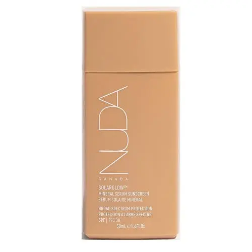 NUDA Solarglowmineral Serum Sunscreen Spf 30 1.7oz