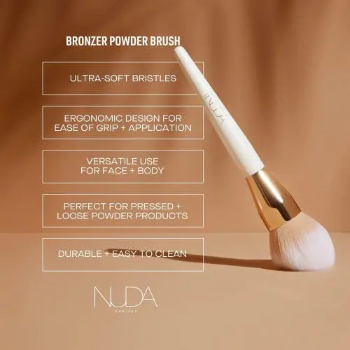 NUDA Bronzing Powder Brush 1pc