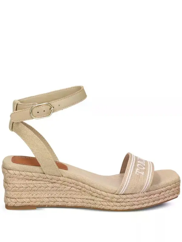Tommy Hilfiger 58mm Espadrille Wedge Heel Sandals