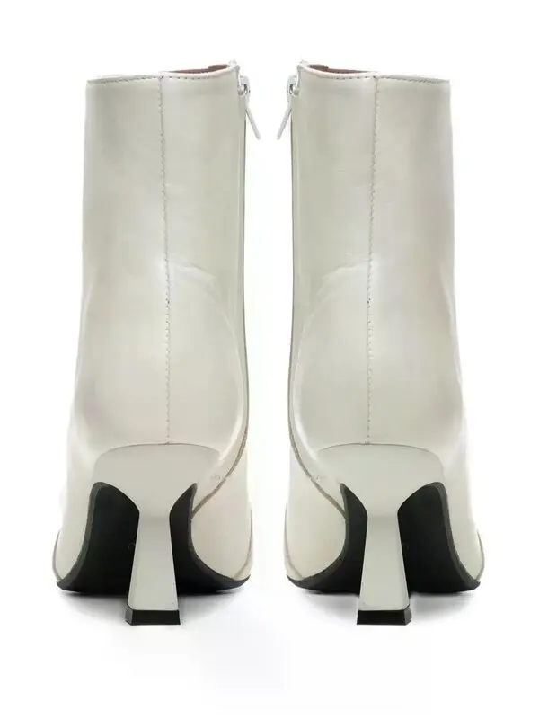 POCHE PARIS Leather Ankle Boots