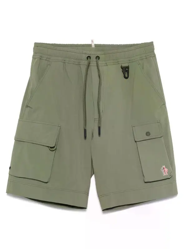 Moncler Cordura Track Shorts - Green