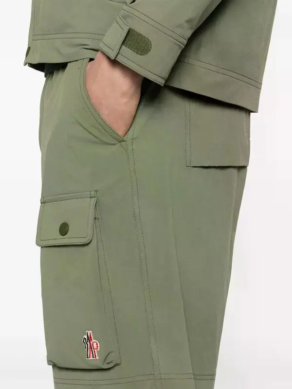 Moncler Cordura Track Shorts - Green