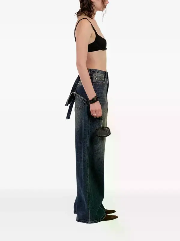 Natasha Zinko Strapped Jeans