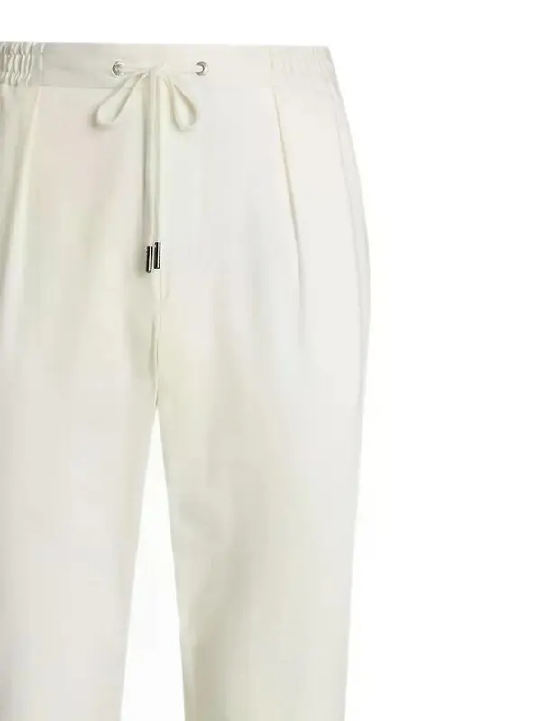 Ralph Lauren Purple Label Pleated Drawstring Trousers