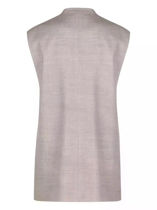 Philosophy Di Lorenzo Serafini Double-breasted Vest - Grey