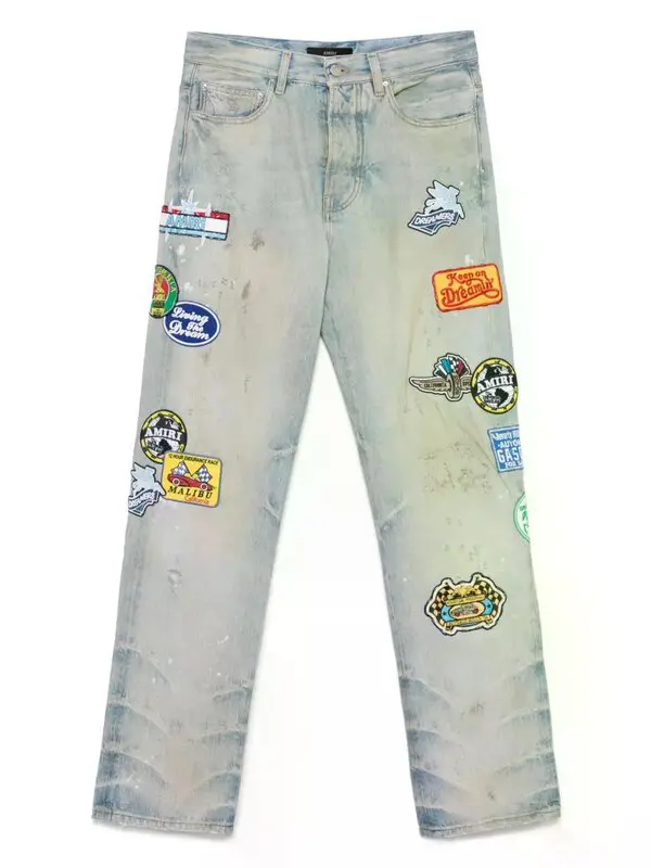 Amiri Straight-leg Jeans