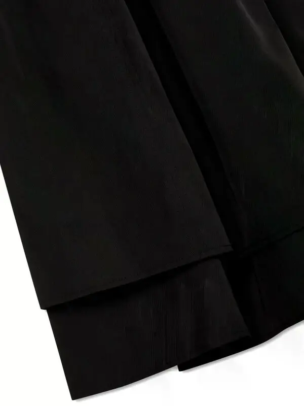 STUDIO TOMBOY Collared Belted Dress - Black