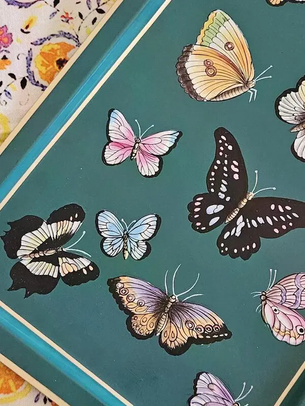 LES-OTTOMANS Butterflies Tray