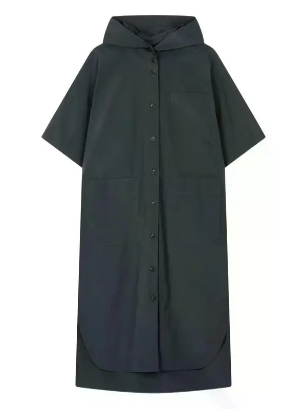 STUDIO TOMBOY Hooded Button-up Coat