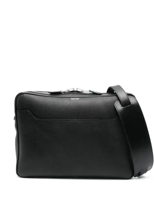 TOM FORD Leather Briefcase - Black