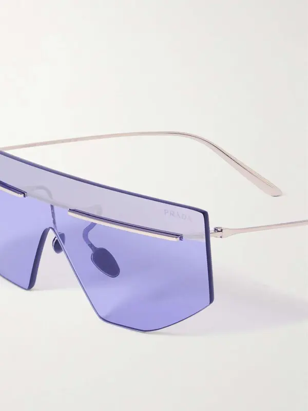 Prada D-frame Rimless Sunglasses