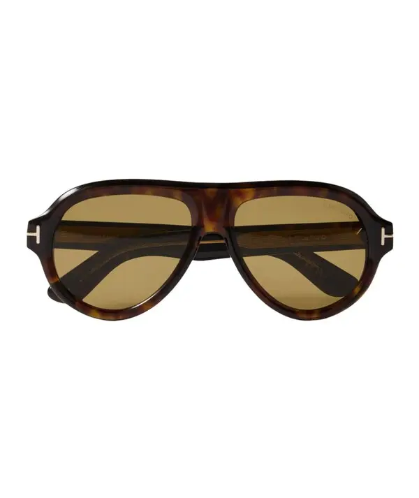 TOM FORD Icon Aviator-style Sunglasses - Brown