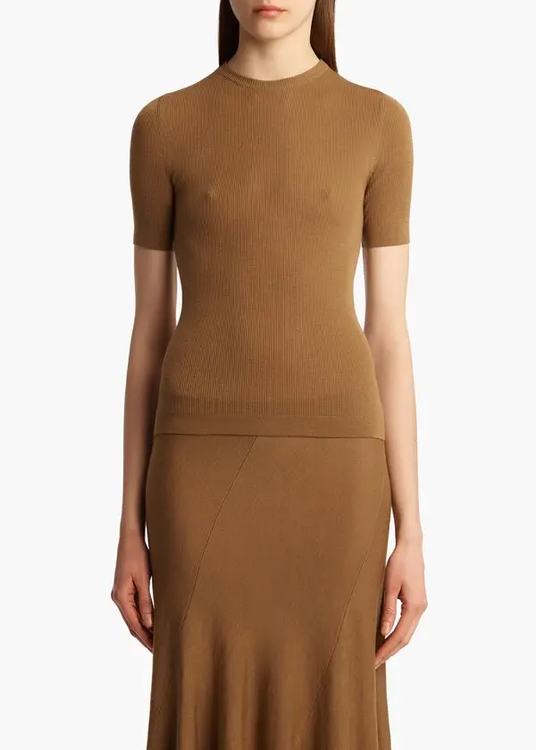 Khaite Celina Top - Maple