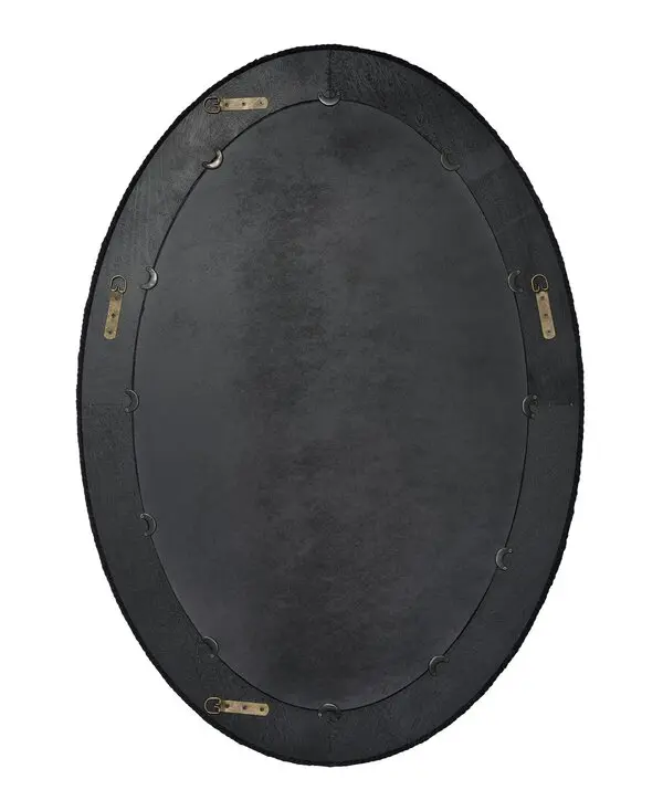 JAMIE YOUNG CO. Club Cotton Rope Braided Oval Wall Mirror