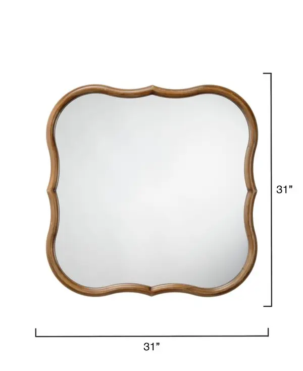 JAMIE YOUNG CO. Daisy Wood Wall Mirror