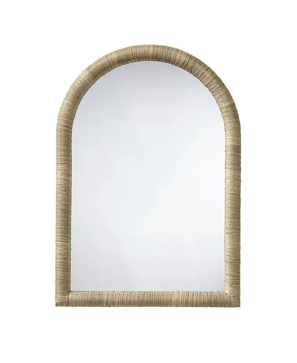 JAMIE YOUNG CO. Hill Seagrass Arch Wall Mirror
