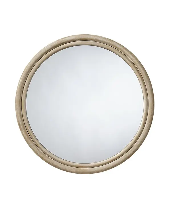 JAMIE YOUNG CO. Riley Wood Round Wall Mirror