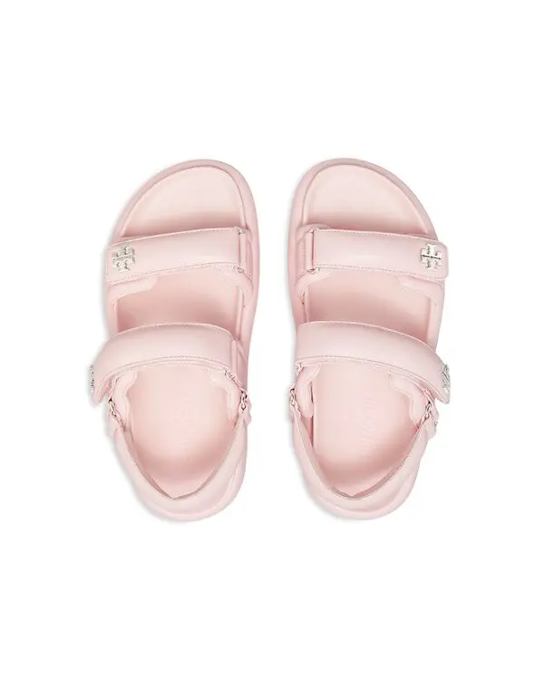 Tory Burch X Bonbon Kira Padded Sport Sandals - Strawberry Marshmallow