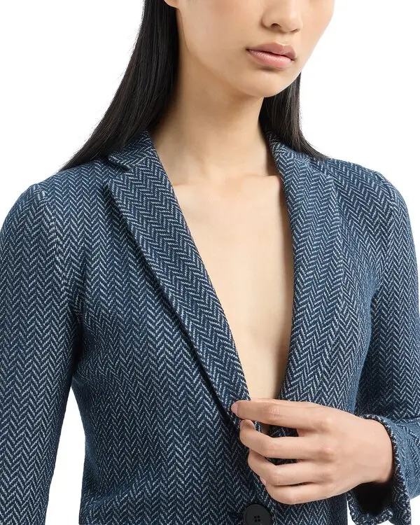 Emporio Armani Chevron Blazer