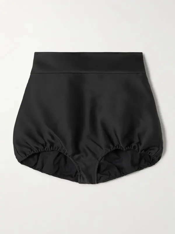 SHUSHU/TONG Satin Micro Shorts