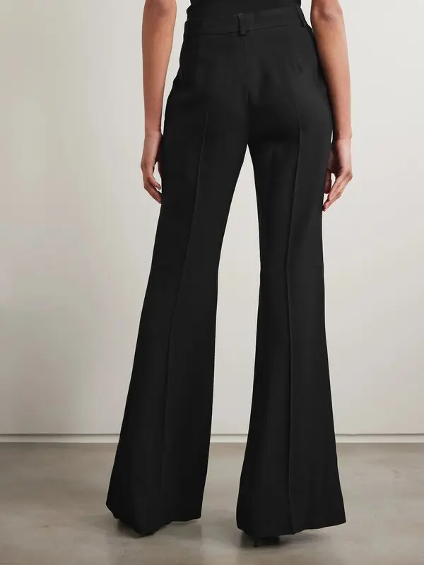Balenciaga Cotton Flared Trousers