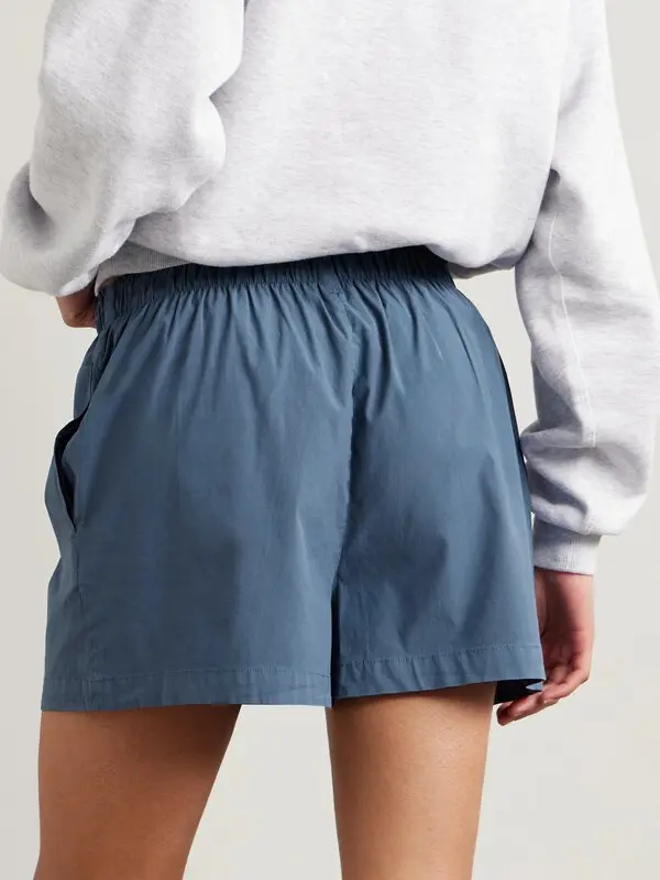 SKIMS Cotton-blend Poplin Board Shorts