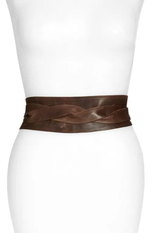 ADA Leather Wrap Belt