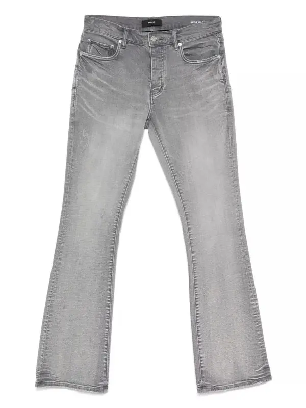 PURPLE BRAND Flare Stormy Sky Jeans - Grey