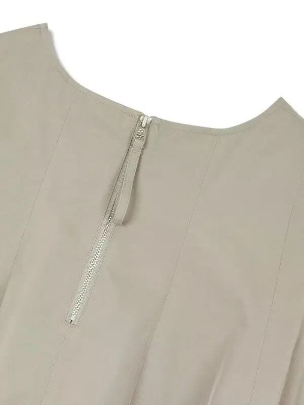 STUDIO TOMBOY Pleated Sleeveless Blouse