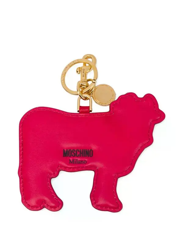 Moschino Cow Keyring